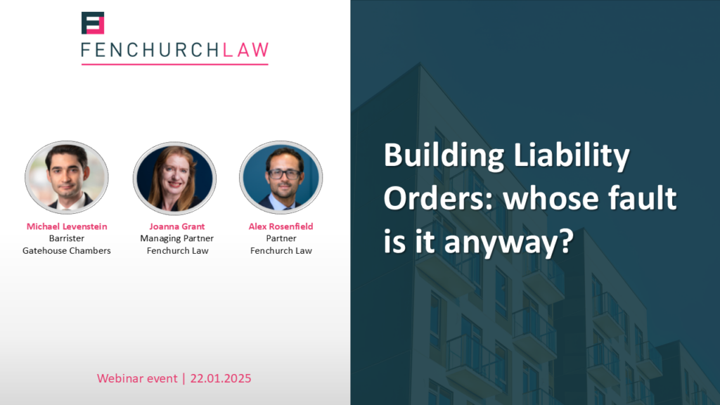 Insurance Solicitors & Claims Disputes | Fenchurch Law